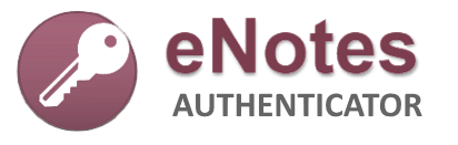 eNotes Authenticator